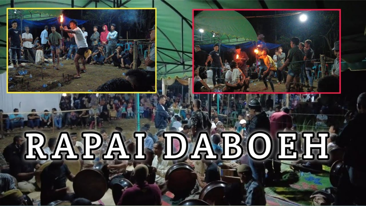 Rapai top daboh di acara malam pesta - YouTube