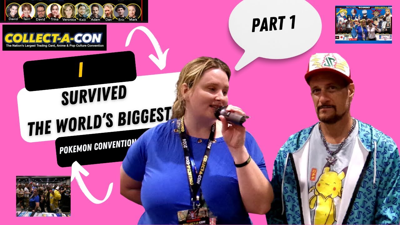 I survived the world's biggest Pokémon convention part 1 - YouTube
