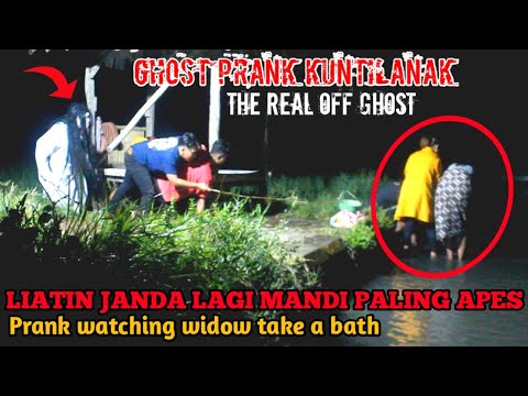 GHOST PRANK || Perangkap Kuntilanak Paling Nakal || Ngintip Janda Mandi || Terlucu Bikin Ngakak 😂🤣