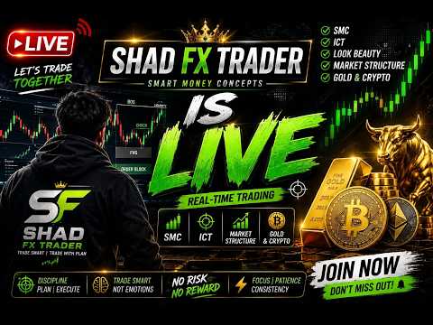 GOLD AND BTC🔥 SMC ICT. Trading Strategy | FVG + Order Block Se Live Trade | Smart Money Concepts