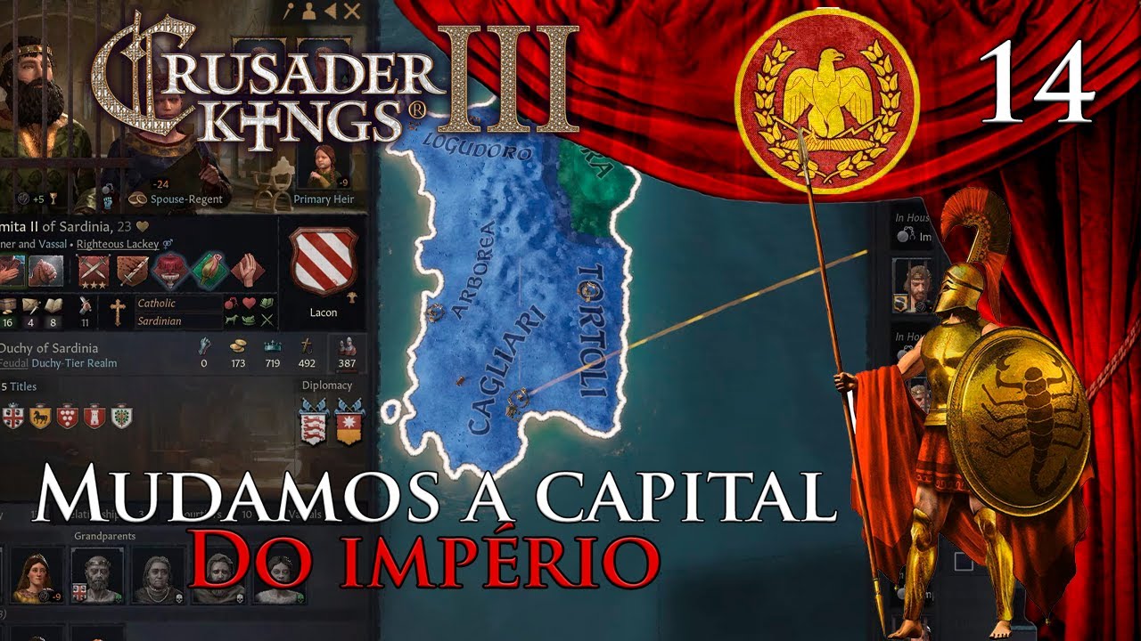 MUDANDO A CAPITAL DO IMPÉRIO!! #14 • CK3 | [Gameplay PT-BR 2023] - YouTube