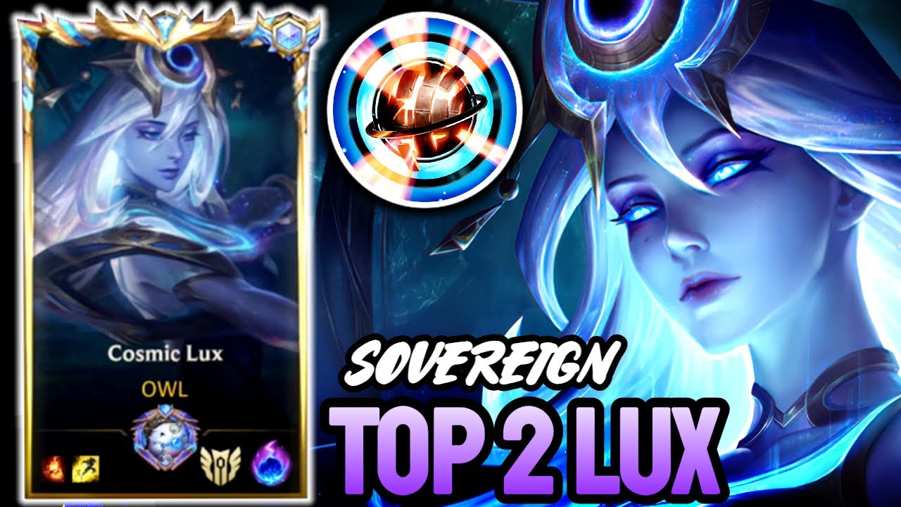 WILD RIFT LUX - TOP 2 LUX GAMEPLAY - SOVEREIGN RANKED - YouTube