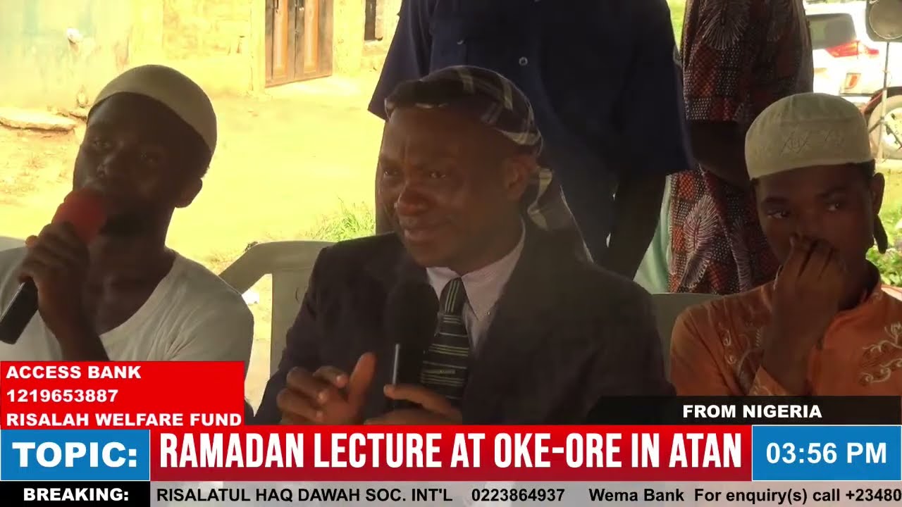 USTAZJAMIU/ RAMADAN LECTURE AT OKE-ORE IN ATAN - YouTube