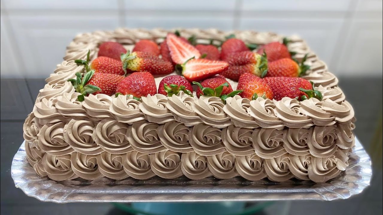 RECHEIO CREME BELGA DE CHOCOLATE ESPECIAL PARA BOLOS - YouTube