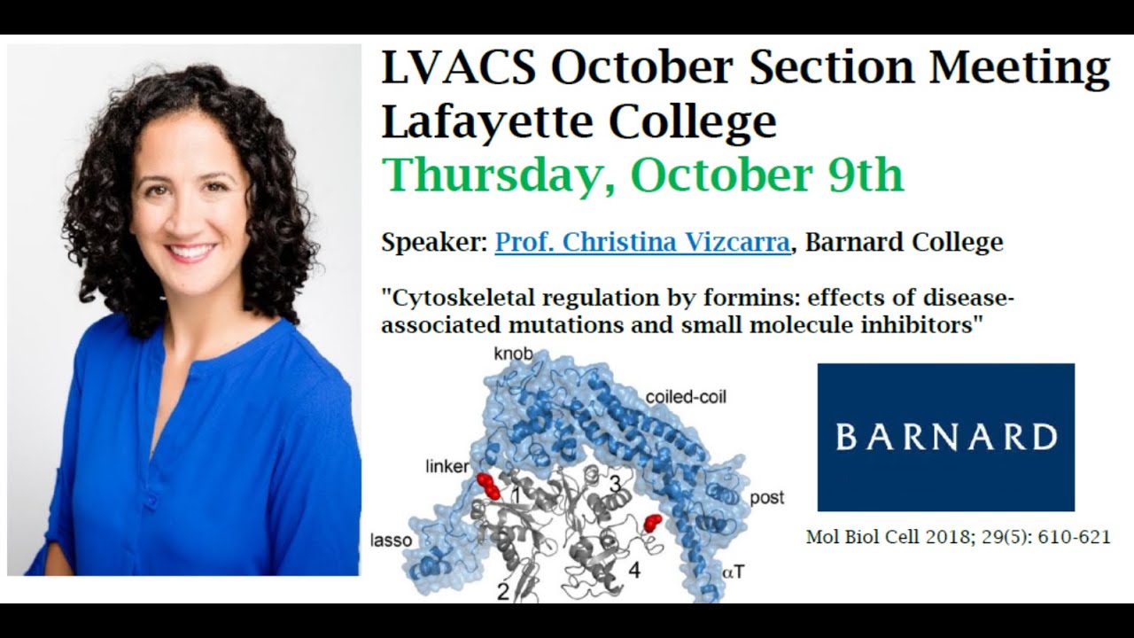 Christina Vizcarra of Barnard College at Lafayette College October 9 ...