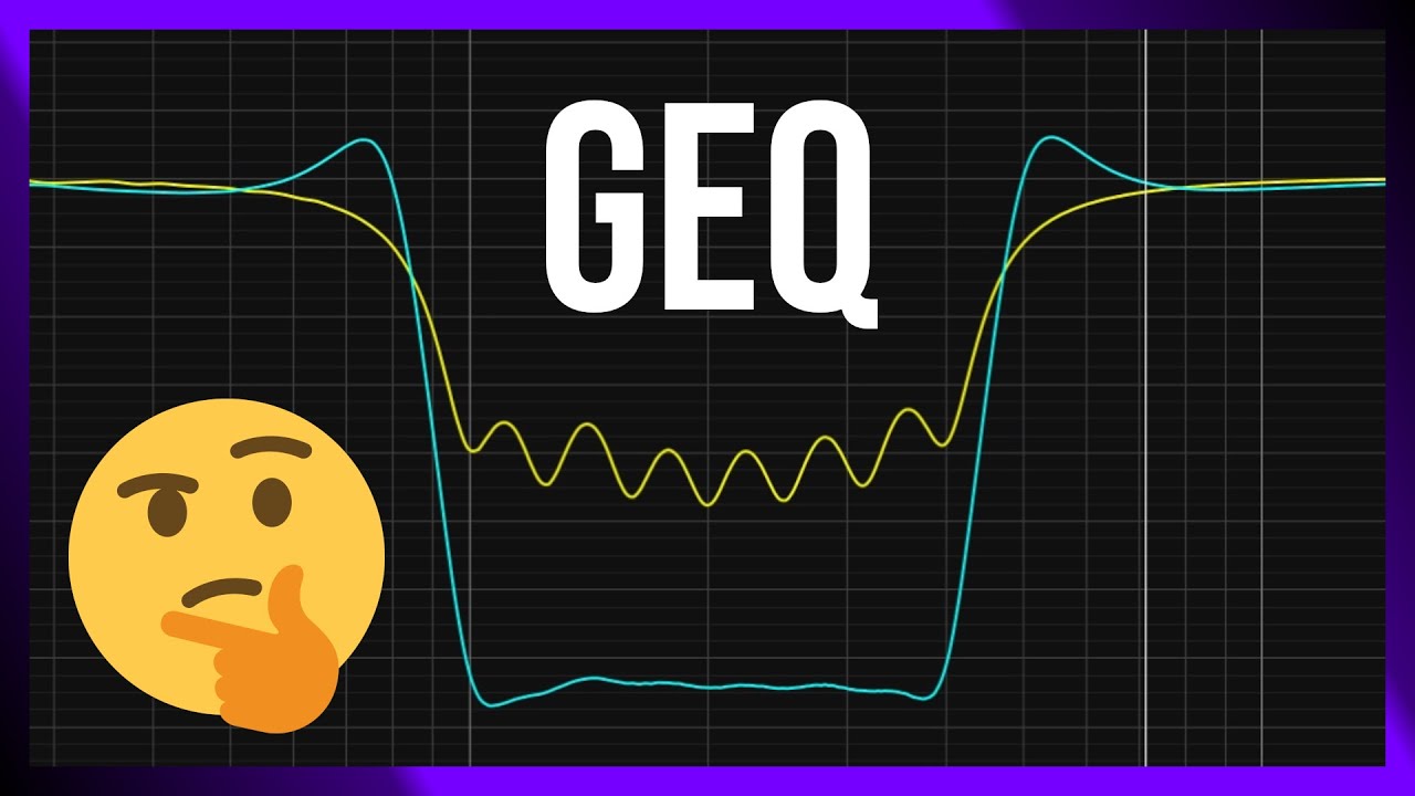 GEQ Analógico VS GEQ Digital - YouTube