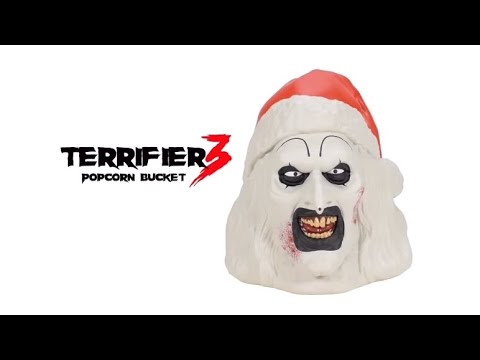 Official Terrifier 3 popcorn bucket trailer (Available for Preorder 9/ ...
