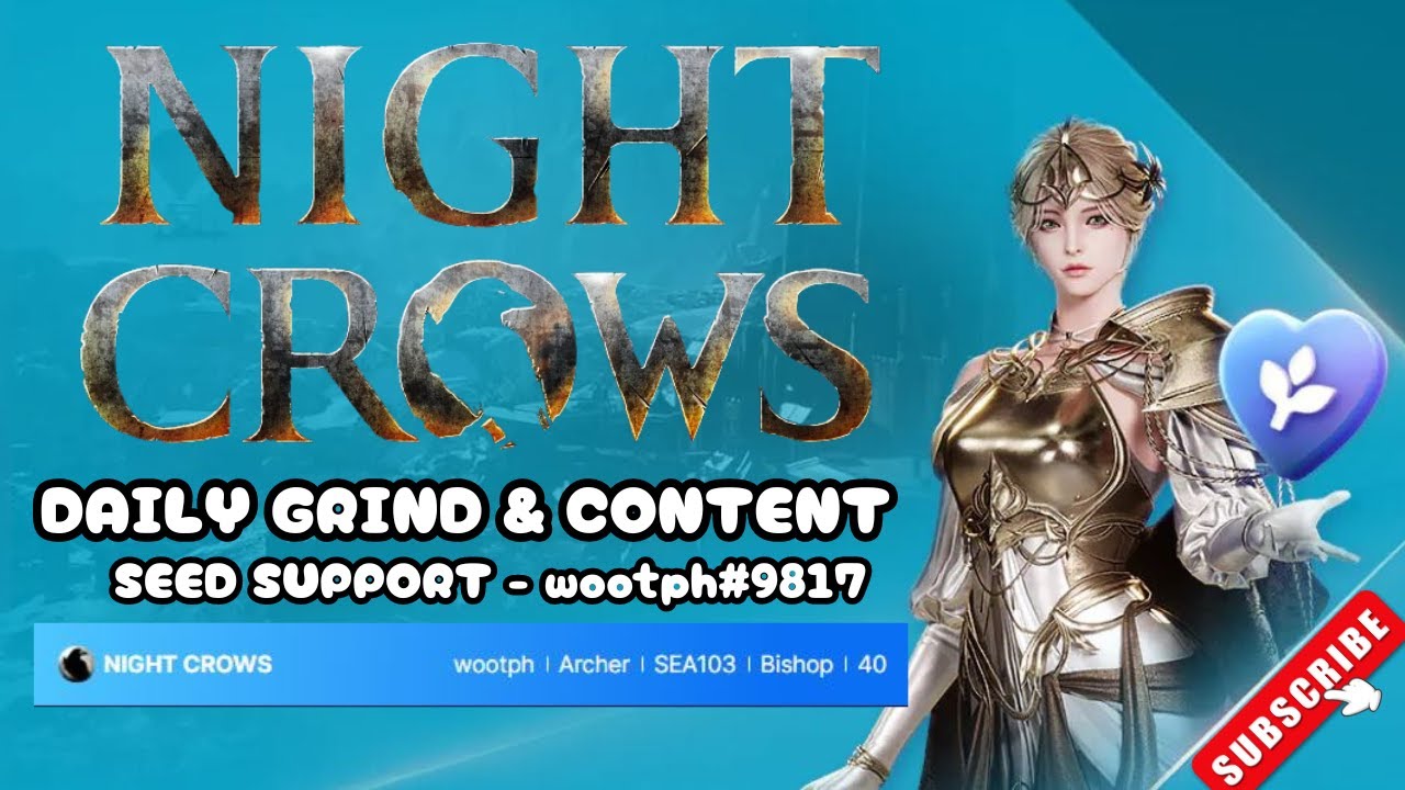 Night Crows Day 15 | Grinding to 45 #nightcrows - YouTube