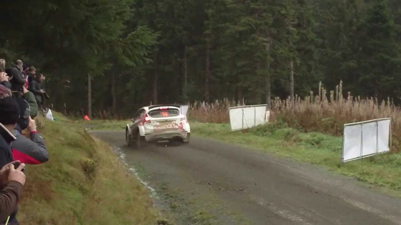Robert Barrable Ford Fiesta R5 Haffren SS4 - YouTube