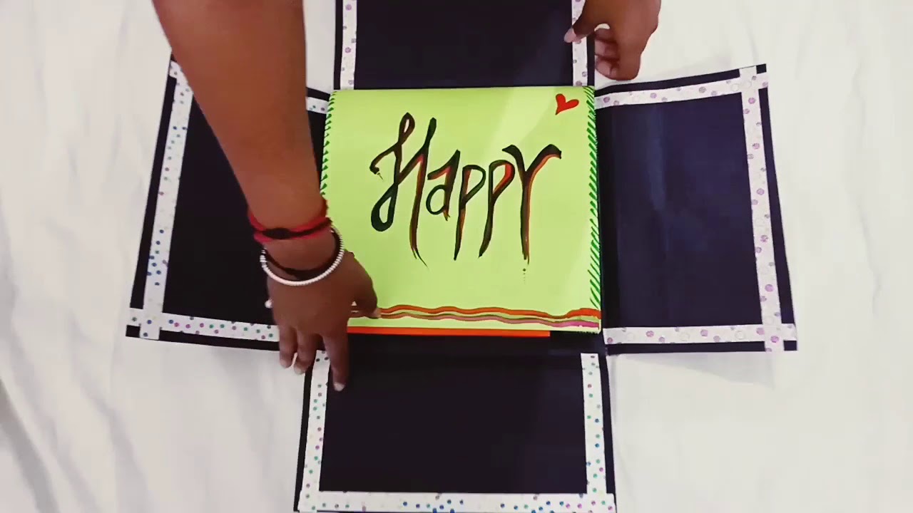 Birthday Minni Scrapbook | Modish DIY Crafts - YouTube