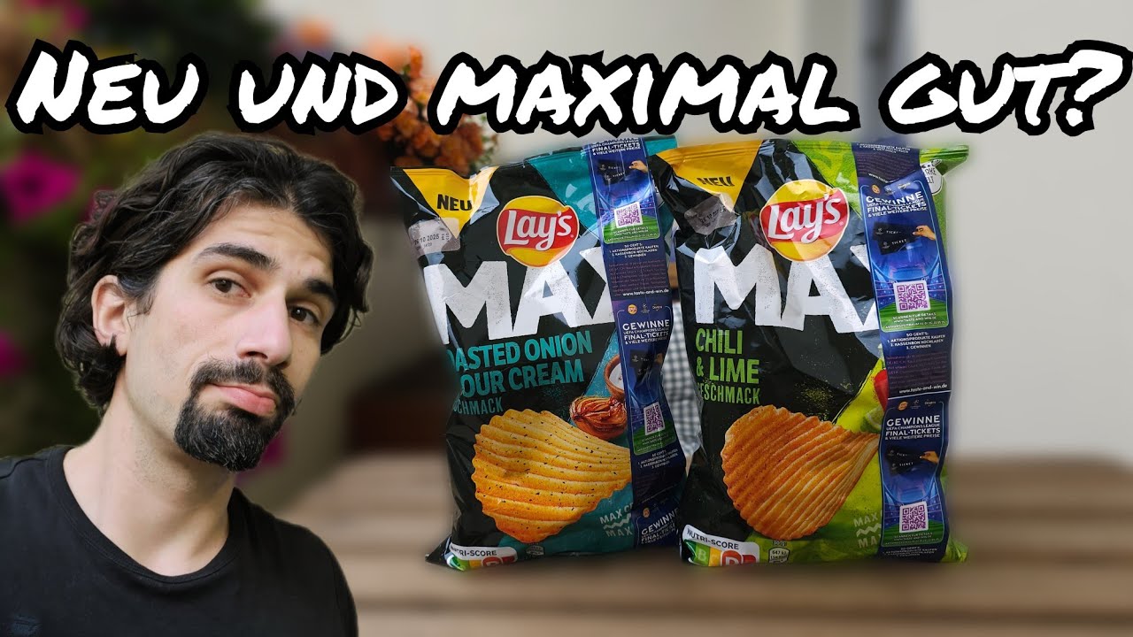 Entdeckt und mitgenommen: Lays Max in zwei neuen Sorten getestet - YouTube