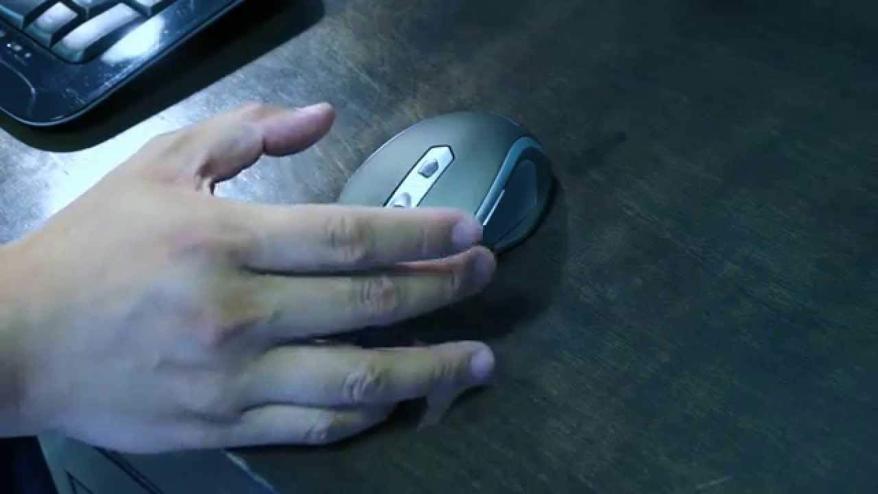 EagleTec MR5M2509 2.4GHz Wireless Optical Mouse Review - YouTube