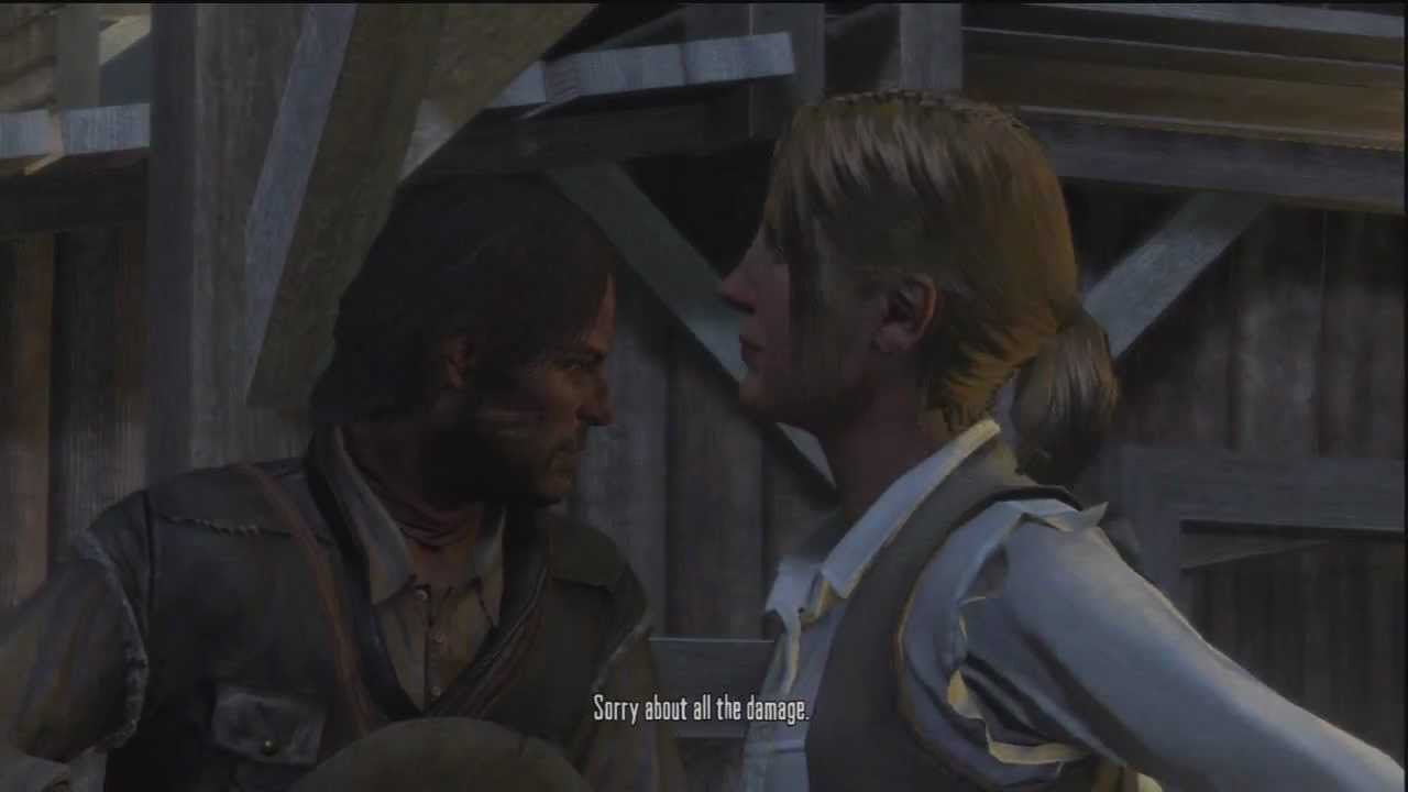 Red Dead Redemption Ep. 9 BARN ON FIRE! - YouTube