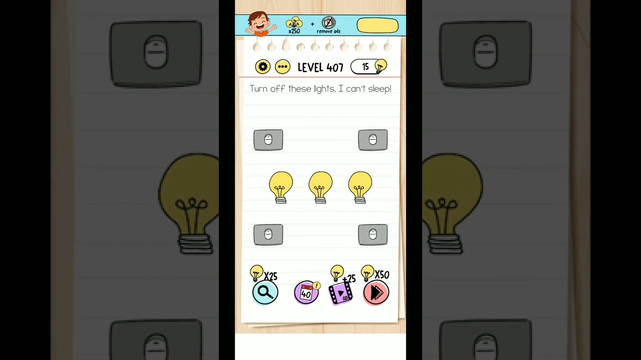 Brain Test Level 407 Walkthrough - YouTube