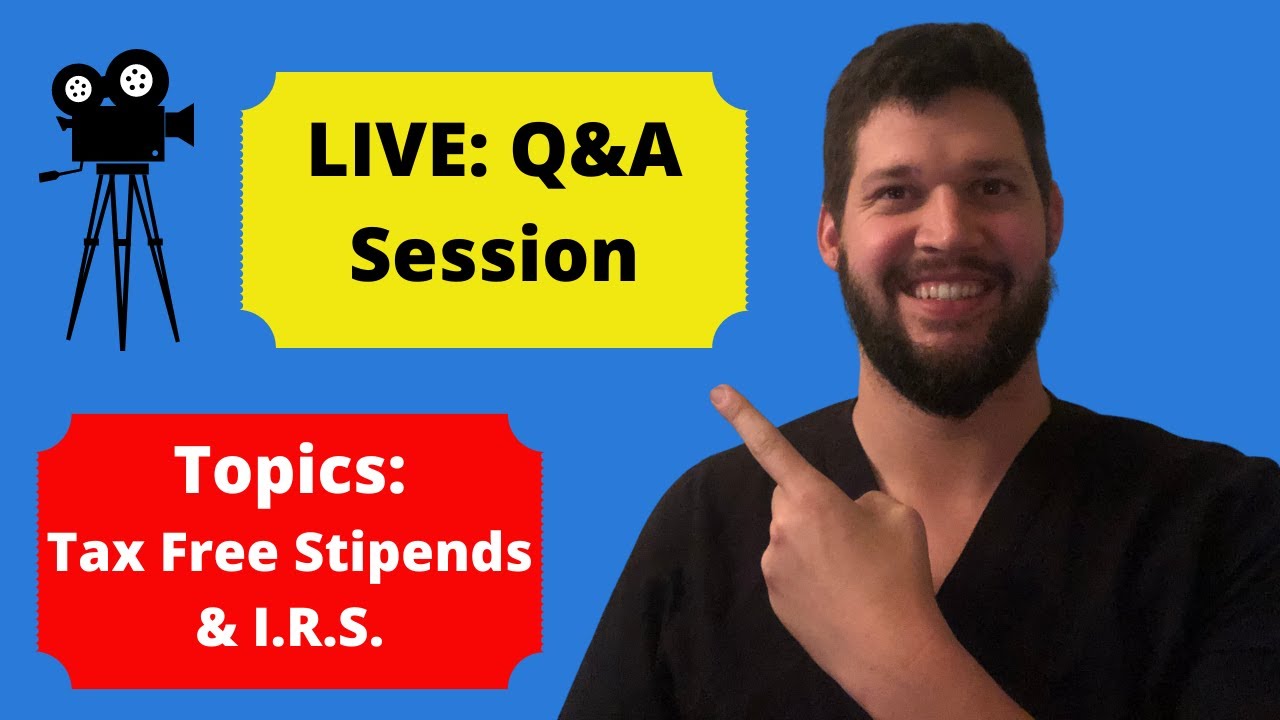 3 REQUIREMENTS TO QUALIFY FOR TAX FREE STIPENDS AS A TRAVEL NURSE - YouTube