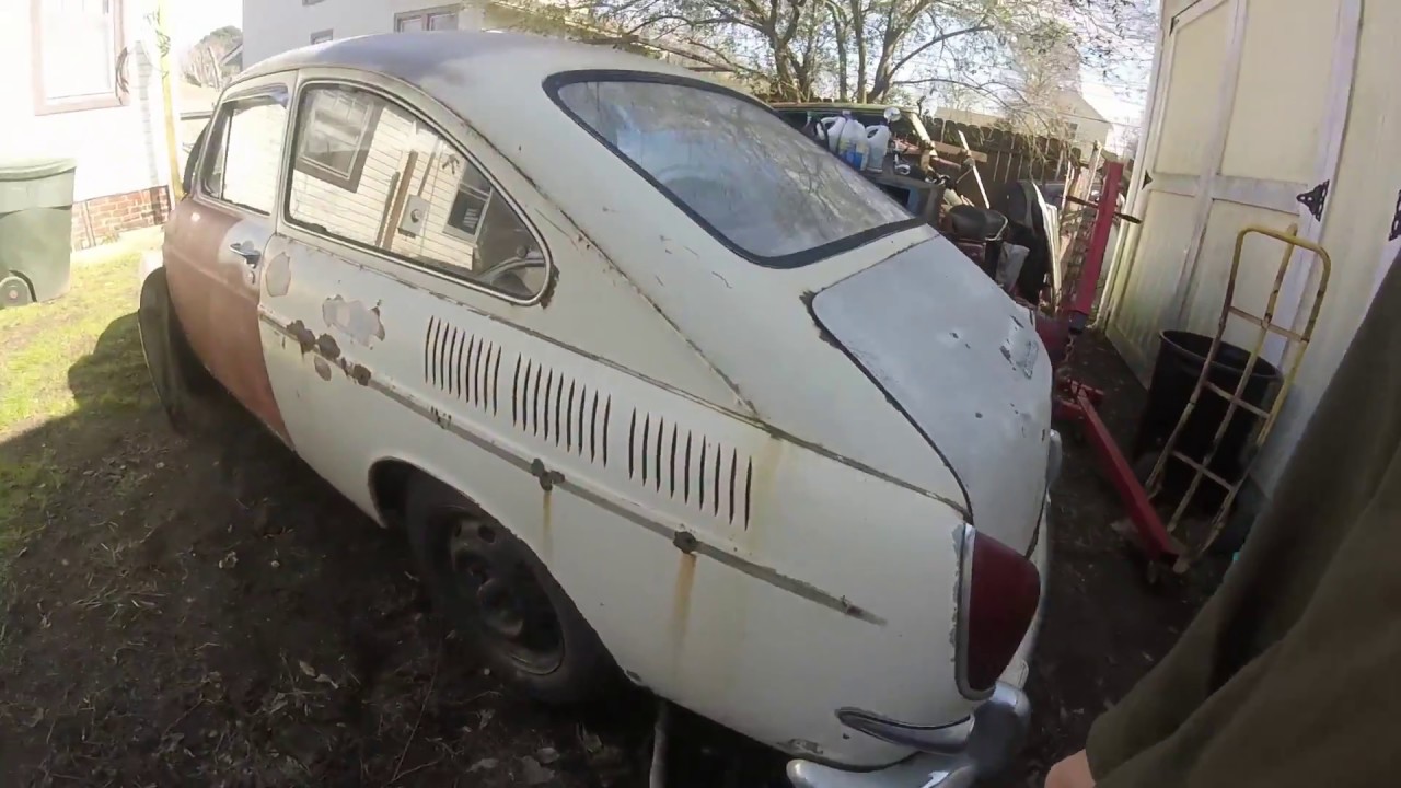 66 VW Fastback - Part 1 - project intro - 1st day of work - YouTube