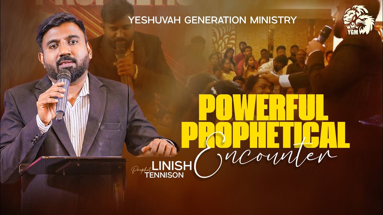 Power Of HolySpirit 🔥 | Prophet Linish Tennison | Prophetic Encounter # ...