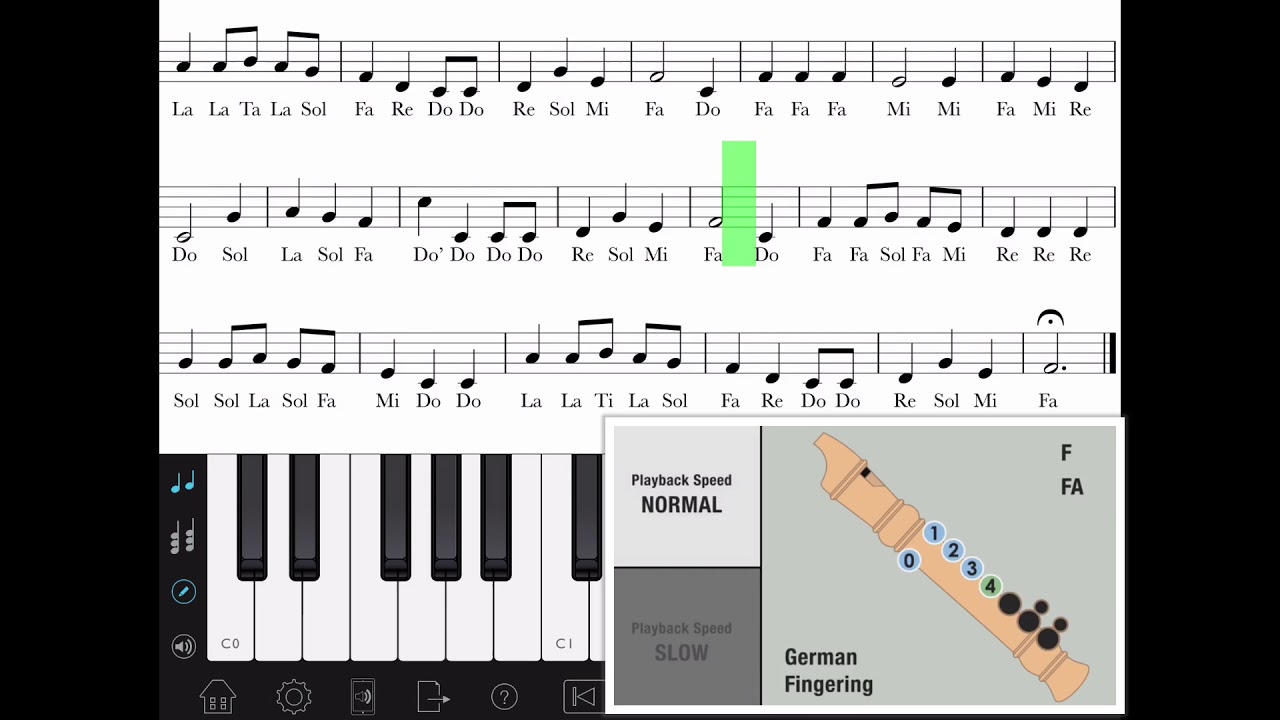 We wish you a Merry Christmas for Recorder - YouTube