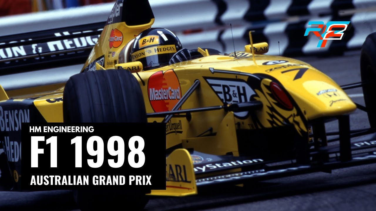 F1 1998 - Round 1 Australia - HME International - rFactor 2 (DNF) - YouTube