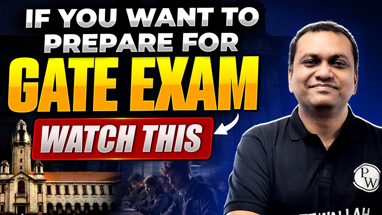 If You Want To Prepare For GATE Exam : Watch Now!! #gate #gate2025 # ...