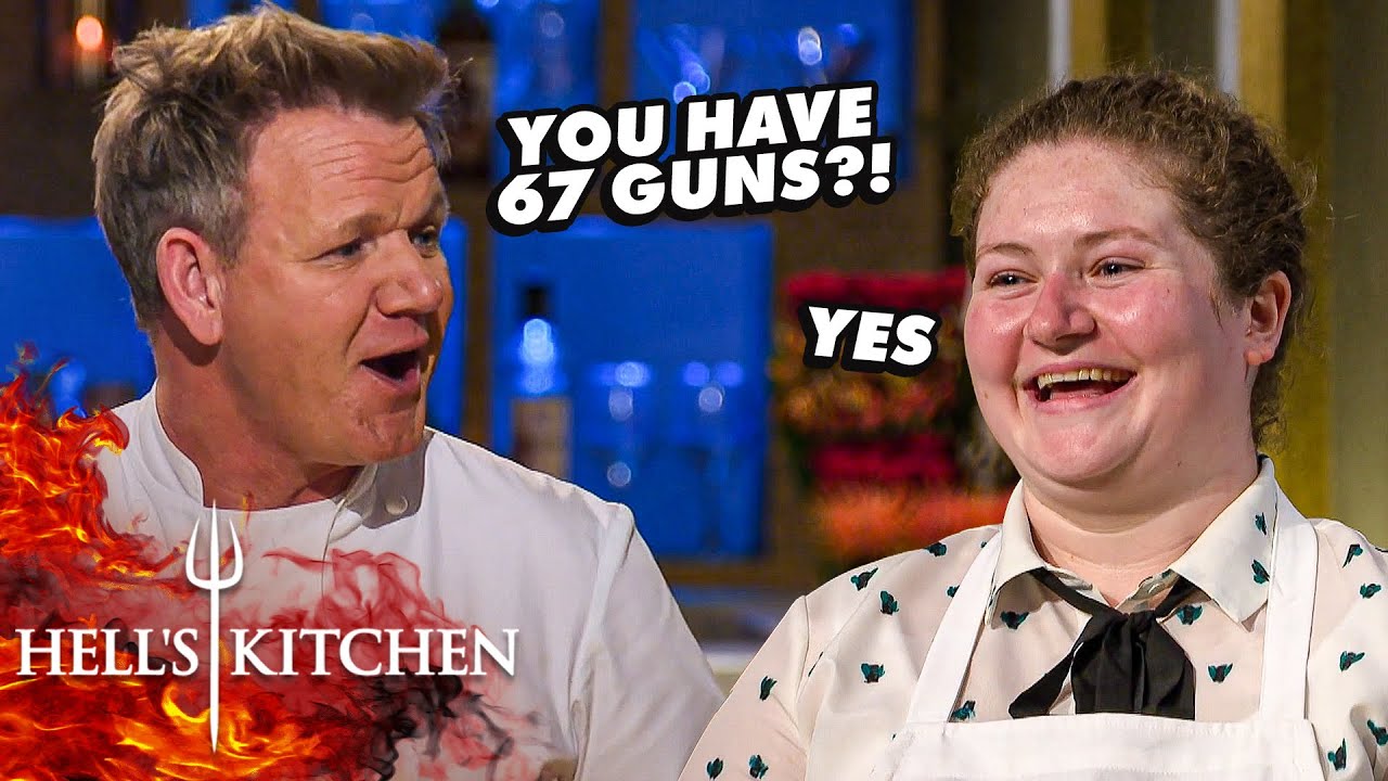 Chef Ramsay Gets To Know The Young Guns A Little Too Well | Hell's ...