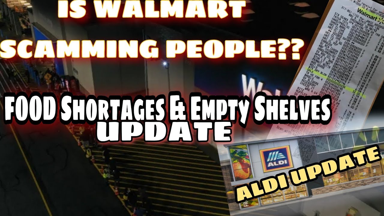 Food Shortages and EMPTY Shelves Update! STOCK UP!! Walmart Lying To It ...