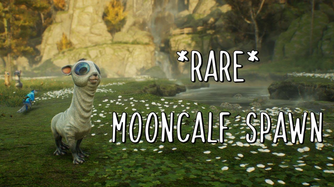 Where to find RARE SHINY Mooncalf Spawn - HOGWARTS LEGACY - YouTube