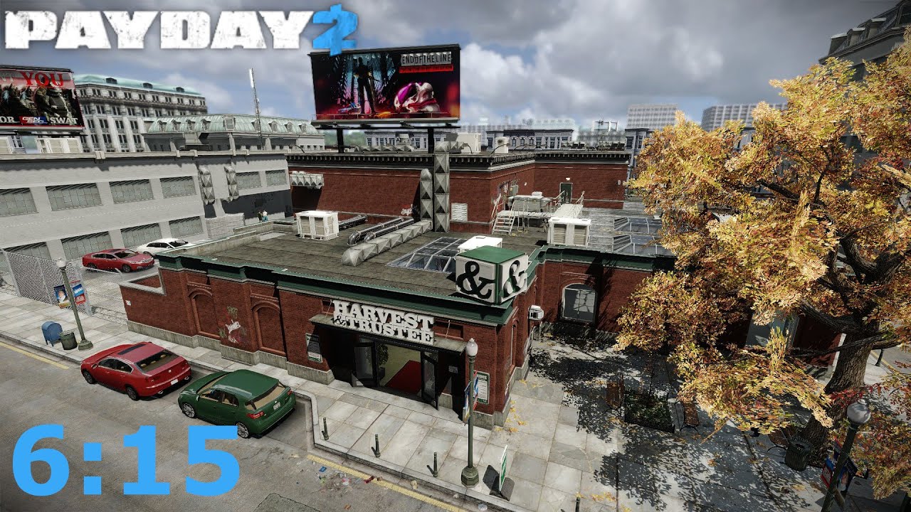 Solo stealth speed run 6:15mins PAYDAY2 - YouTube