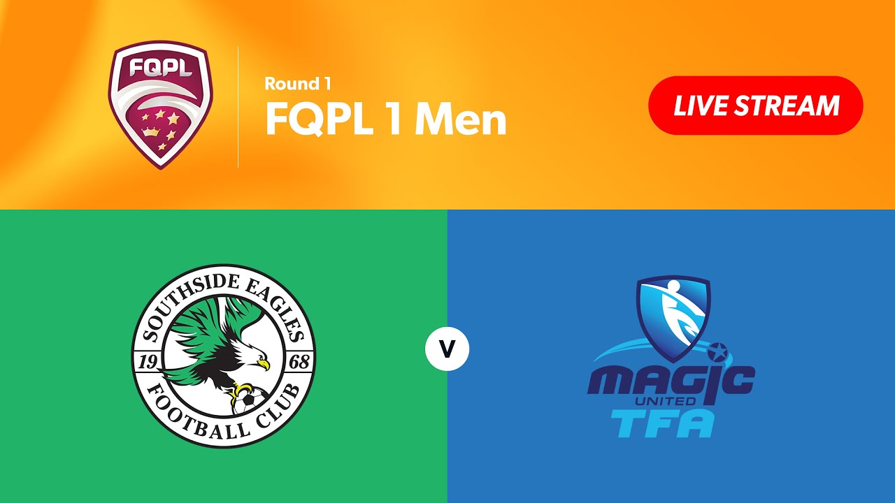 FQPL 1 Men Round 1 - Southside Eagles vs. Magic United - YouTube