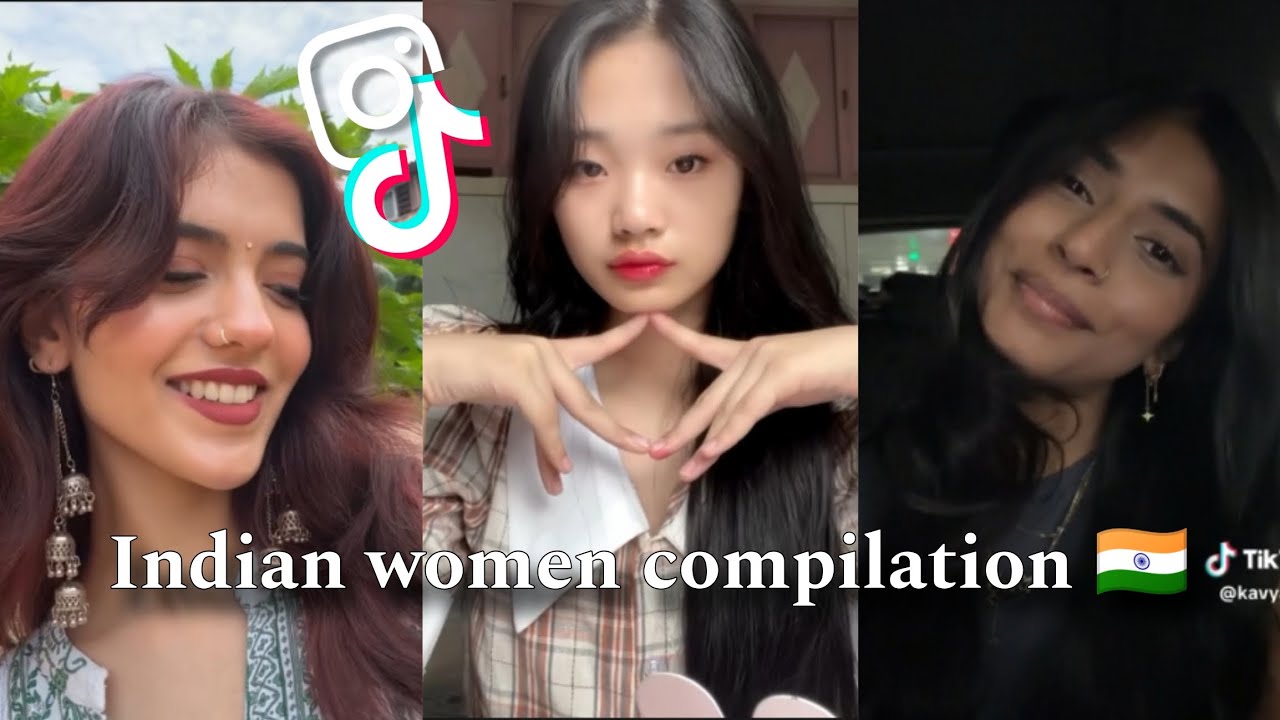 Indian women compilation 🇮🇳 tiktok/reels - YouTube