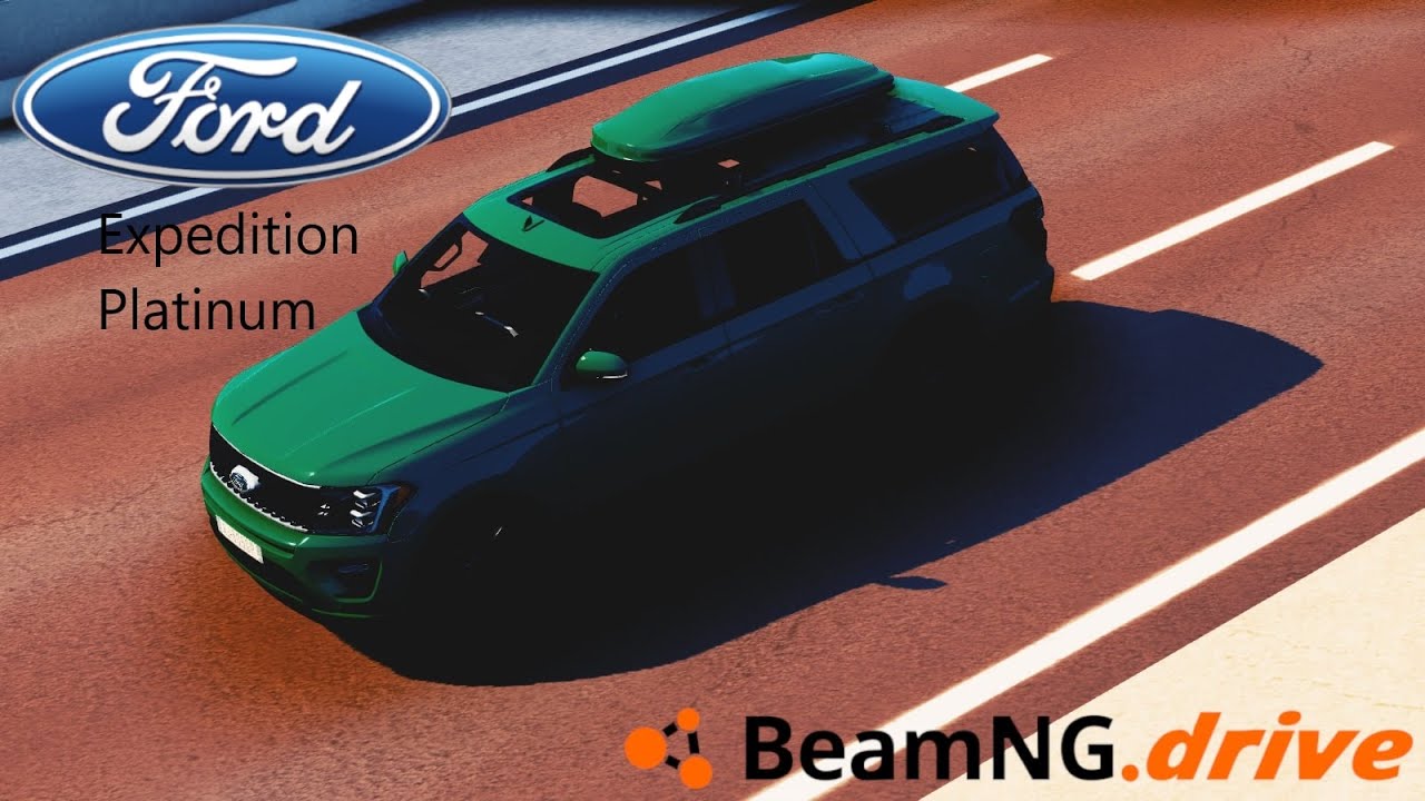 BeamNG DRIVE Mods - 2018 Ford Expedition Platinum - YouTube