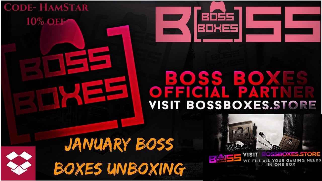 BOSS BOXES UNBOXING - YouTube