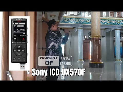 Adzan Juara Hijaz Sekalian Tes Alat Rekam SONY ICD UX570F Digital Voice ...