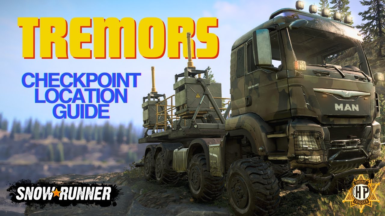 Tremors - Seismic Geological Survey - Checkpoint Location Guide - MAN ...