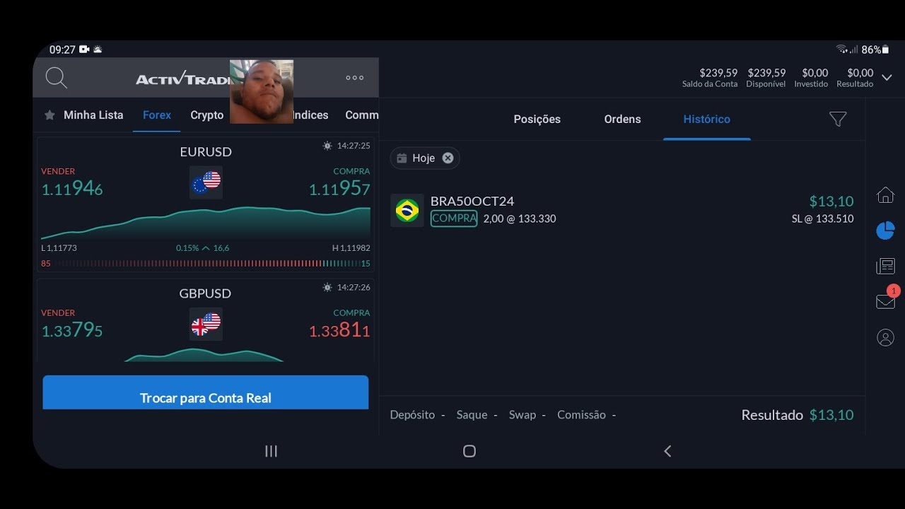 DAY TRADER EM CRIPTO CORRETORA DE FOREX - YouTube