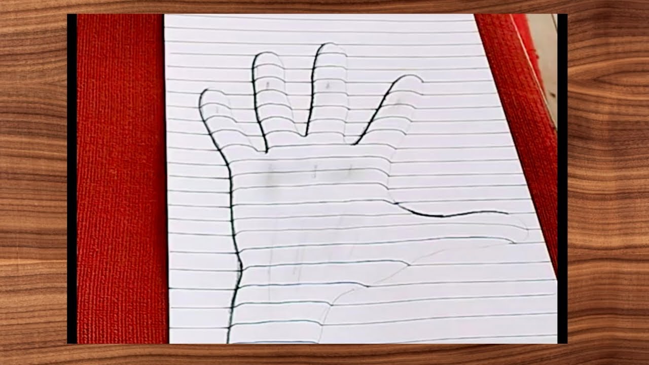 3D drawing, 3D illusion, draw with a pencil, drawing school, drawing is ...