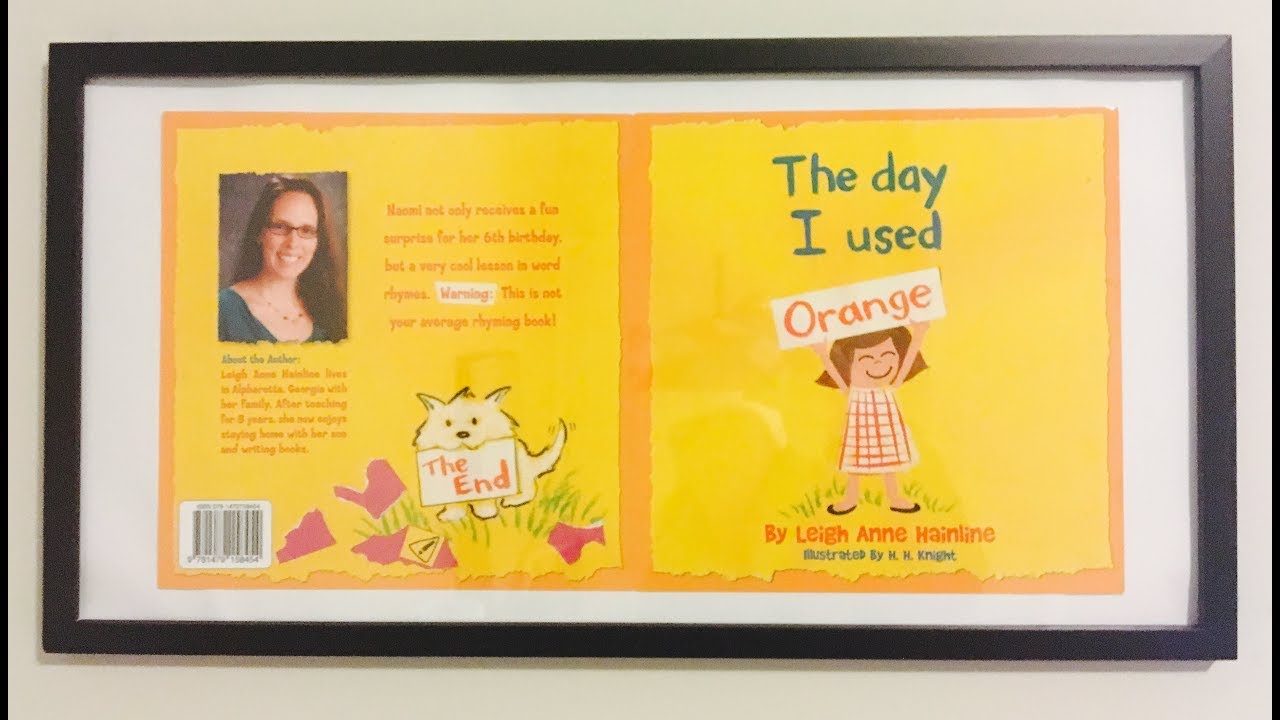 The Day I Used Orange Book Reading by the Author - YouTube