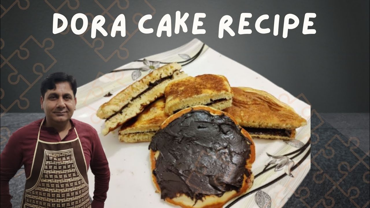 how to make Dora Cake Recipe | Japanese pancake recipe | Dora cake ...