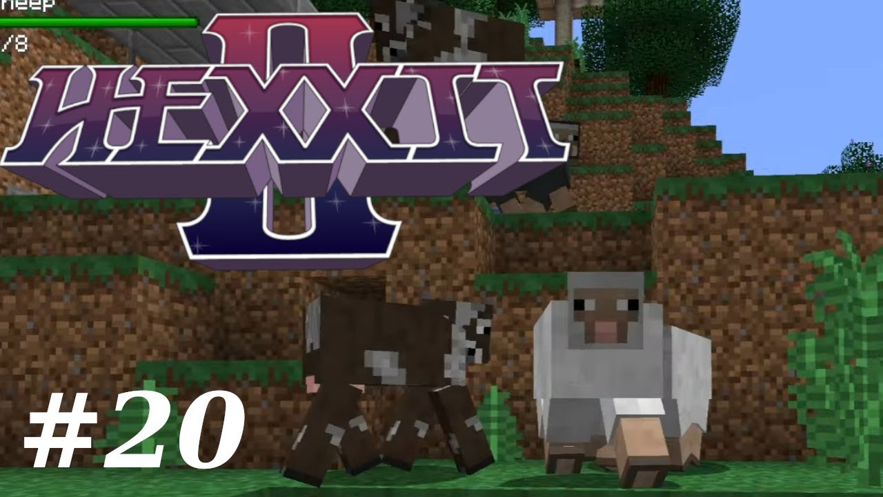 Hexxit 2 - 20 - Lehmiä aitaukseen! - YouTube