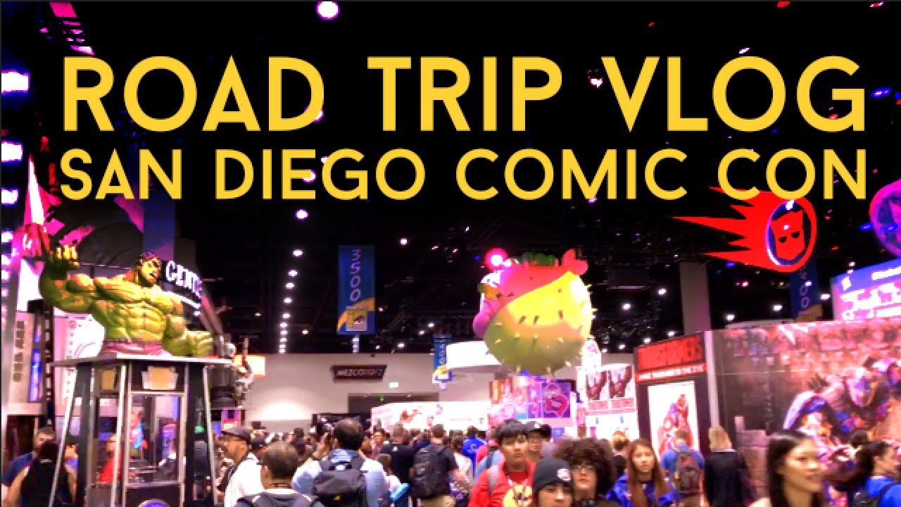 SAN DIEGO COMIC CON ROAD TRIP - PART 1 // JACQUELIN DELEON - YouTube