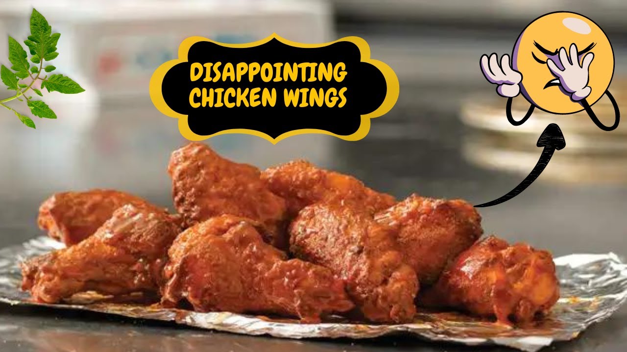 disappointing chicken wings | wild wing food review show | #wings - YouTube