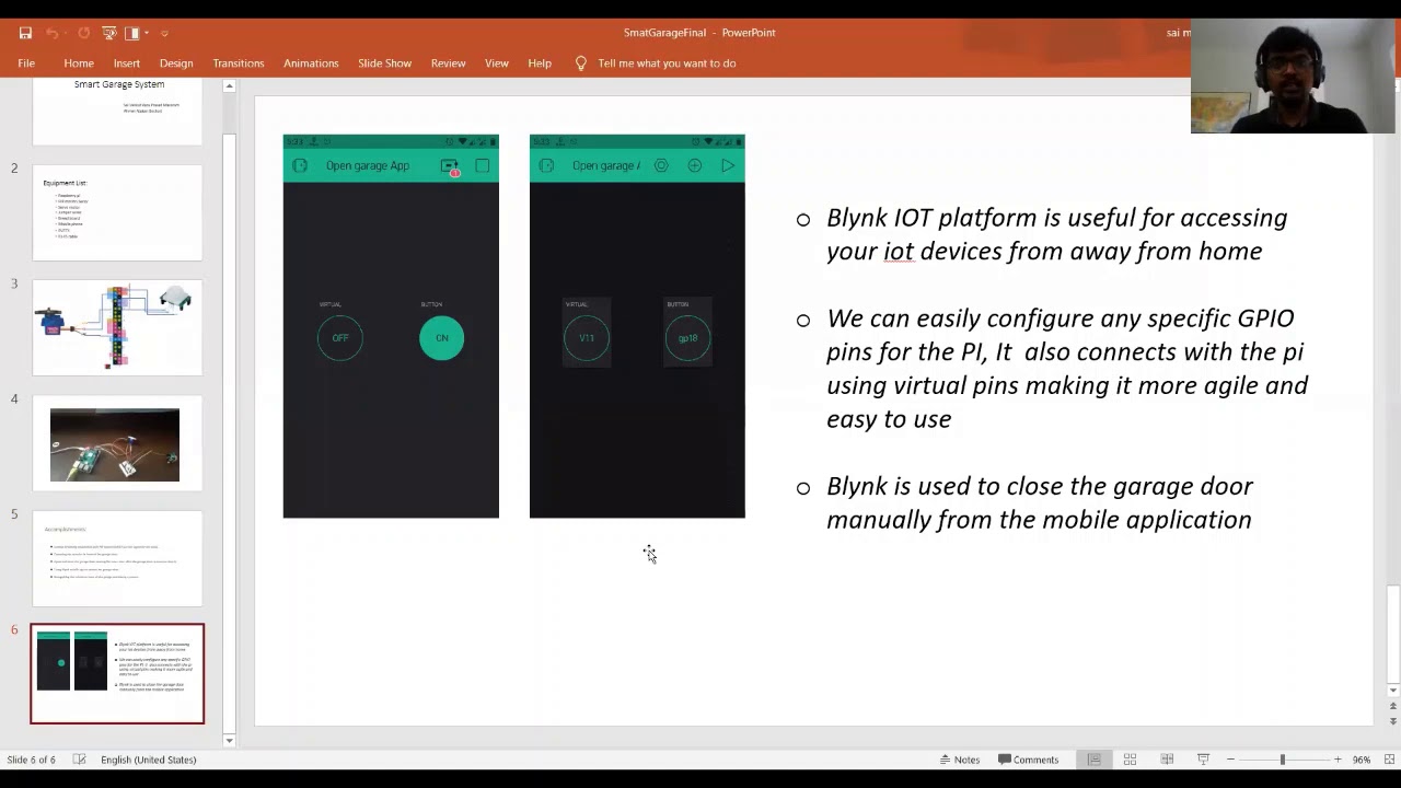 IOT project SMART GARAGE - YouTube