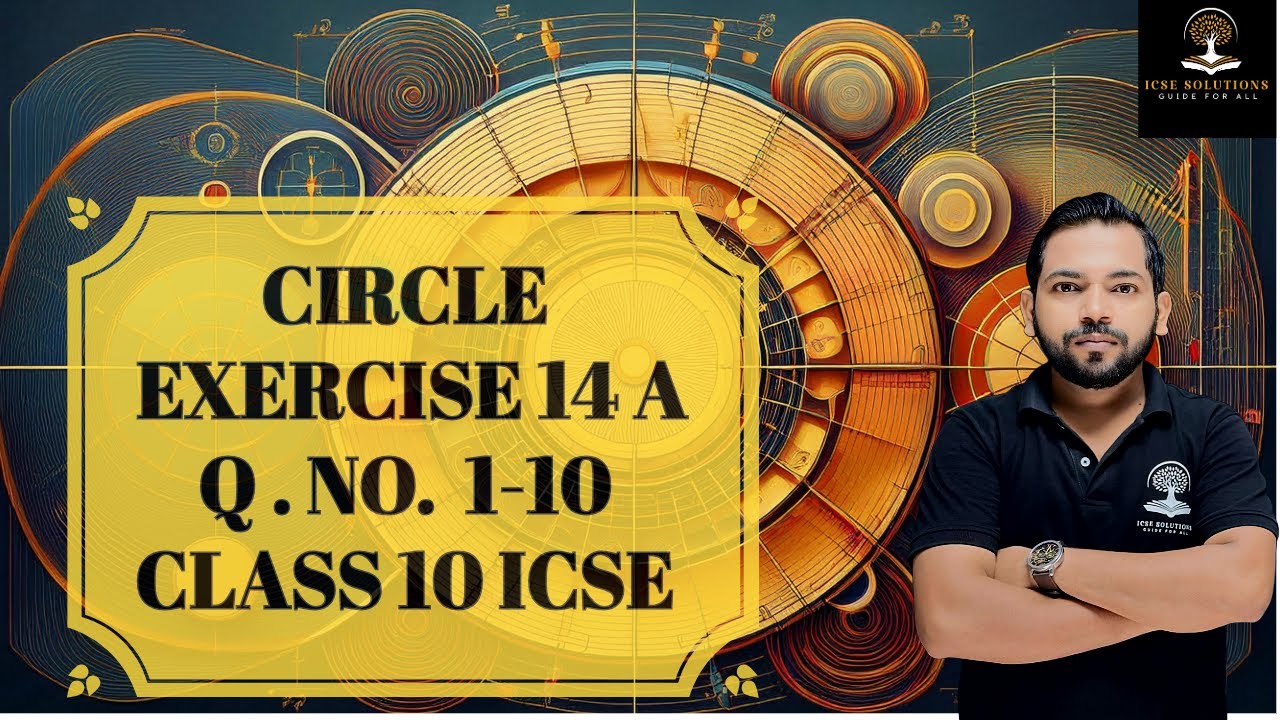 CIRCLE EXERCISE 14 A Q . NO. 1-10 - YouTube