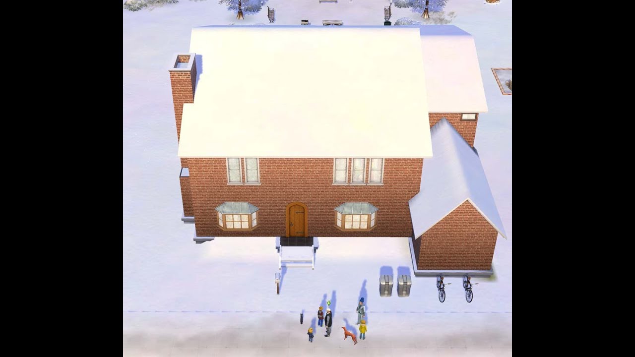 Sims 4, The Simpsons Based House - YouTube