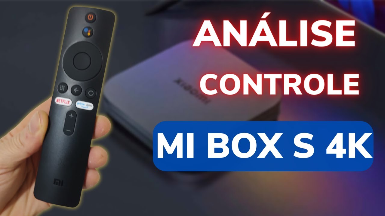 Análise das funções do controle remoto MI BOX S 4K XIAOMI - YouTube