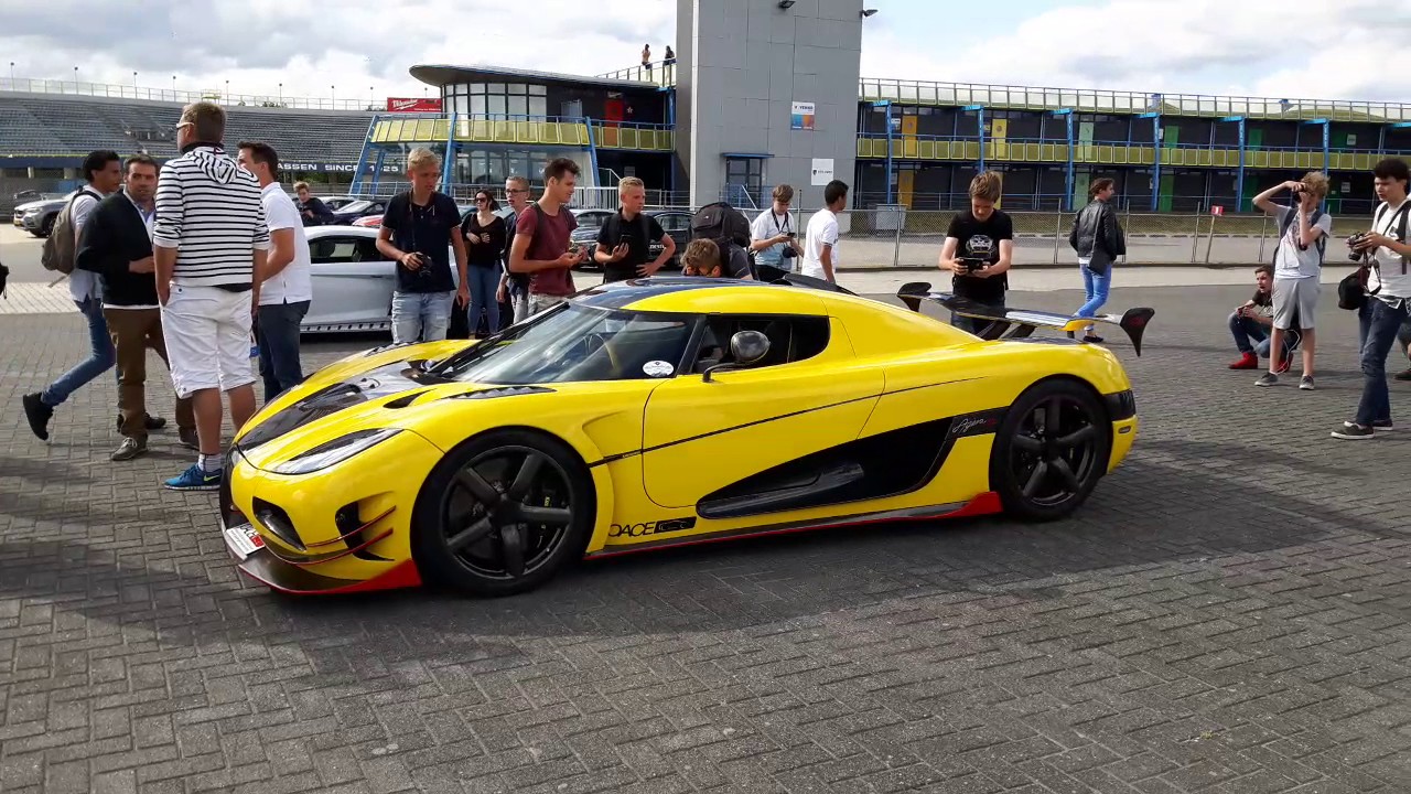 Koenigsegg Agera RS ML at Supercarsunday Assen! - YouTube