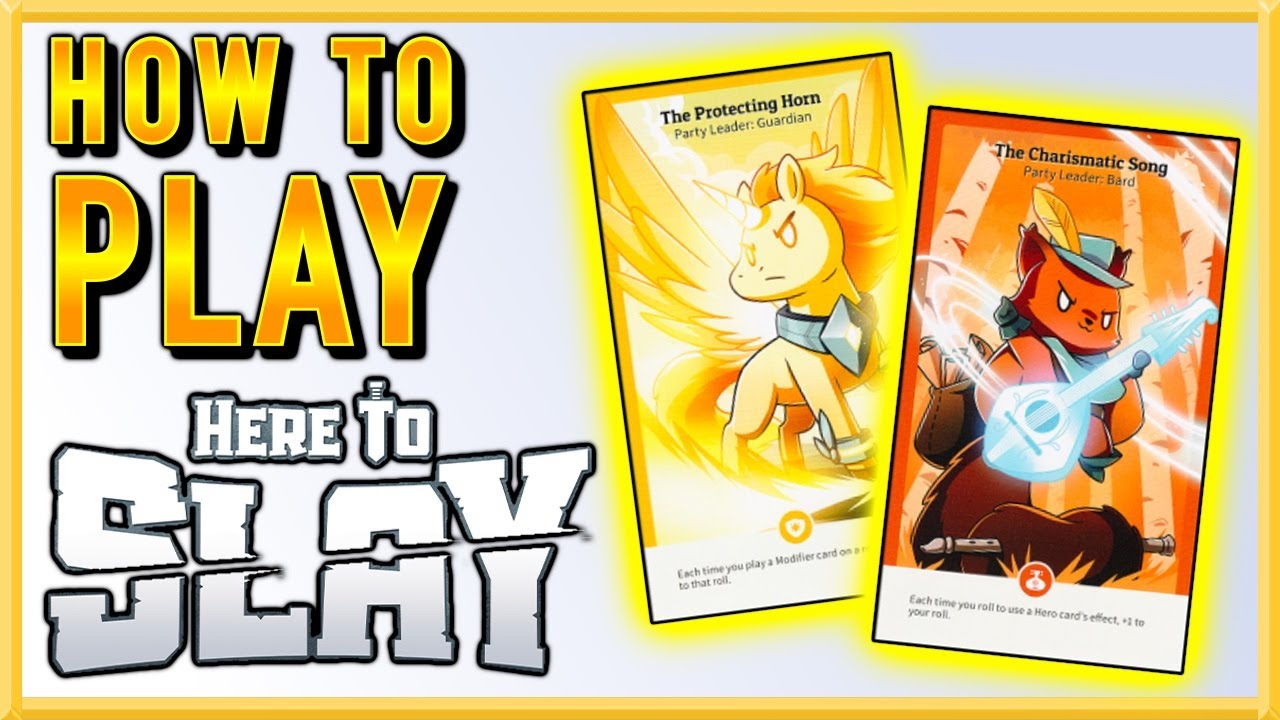 HOW TO PLAY - HERE TO SLAY - YouTube