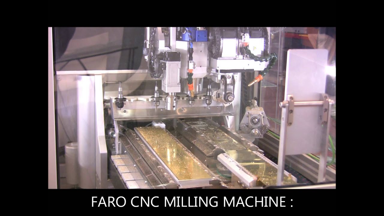 FARO F1 CNC TRIPLE HEAD - YouTube