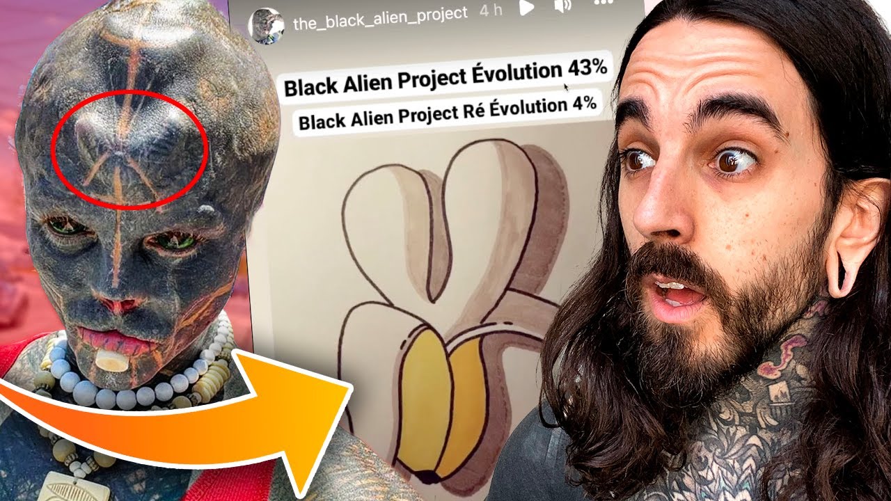 THE BLACK ALIEN quiere DESUNIR su 🅿️iT⚫️ y enseña NUEVOS IMPLANTES al 4 ...