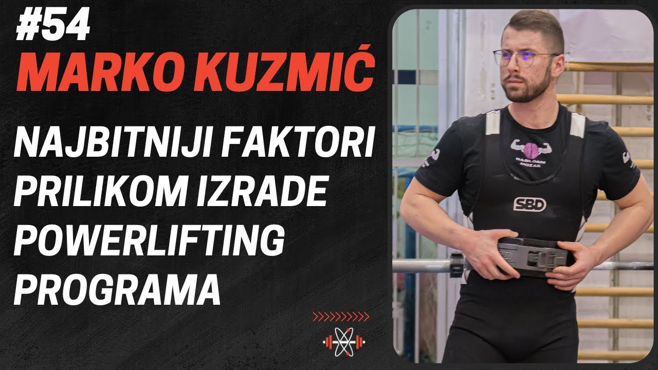 MARKO KUZMIĆ: Najbitniji Faktori Prilikom Izrade Powerlifting Programa ...